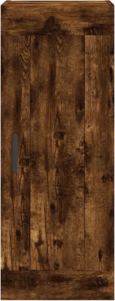 Skříň highboard kouřový dub 34,5 x 34 x 180 cm kompozitní dřevo 3200206