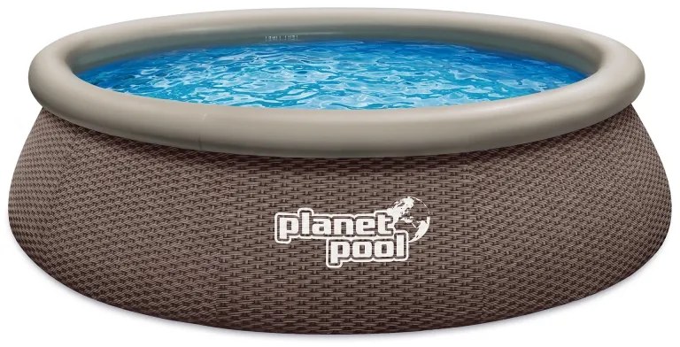Bazén Planet Pool QUICK ratan - 305 x 76 cm - Planet Pool