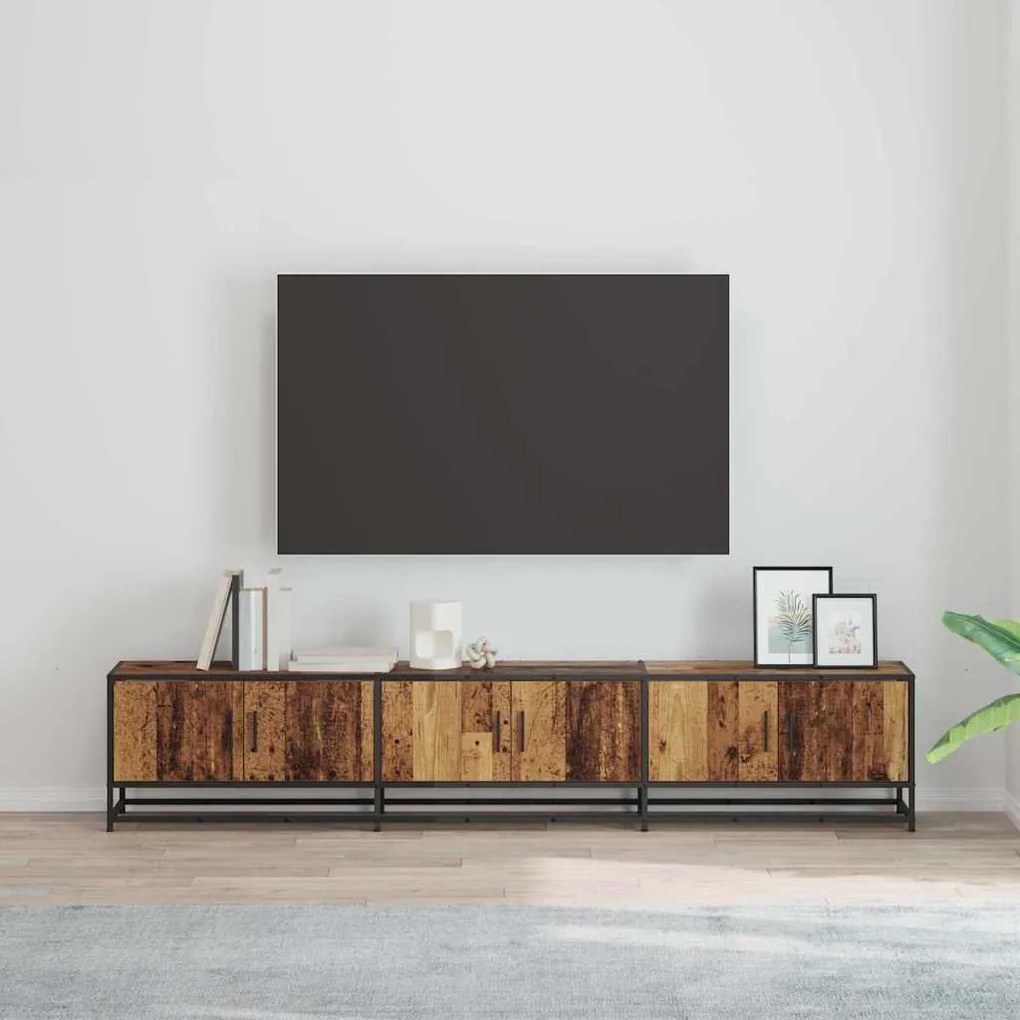 TV jednotky 210 x 35 x 41 cm Staré dřevo Kompozitní dřevo 3402500