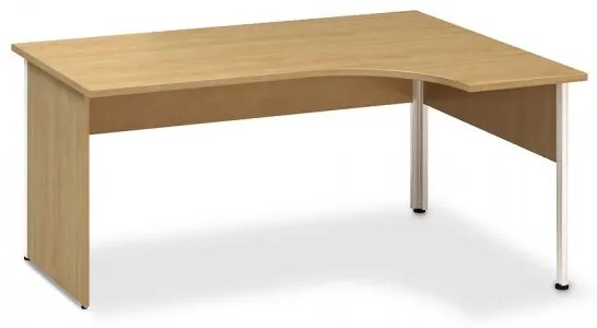 Ergonomický stůl ProOffice A 180 x 120 cm, pravý / Hruška