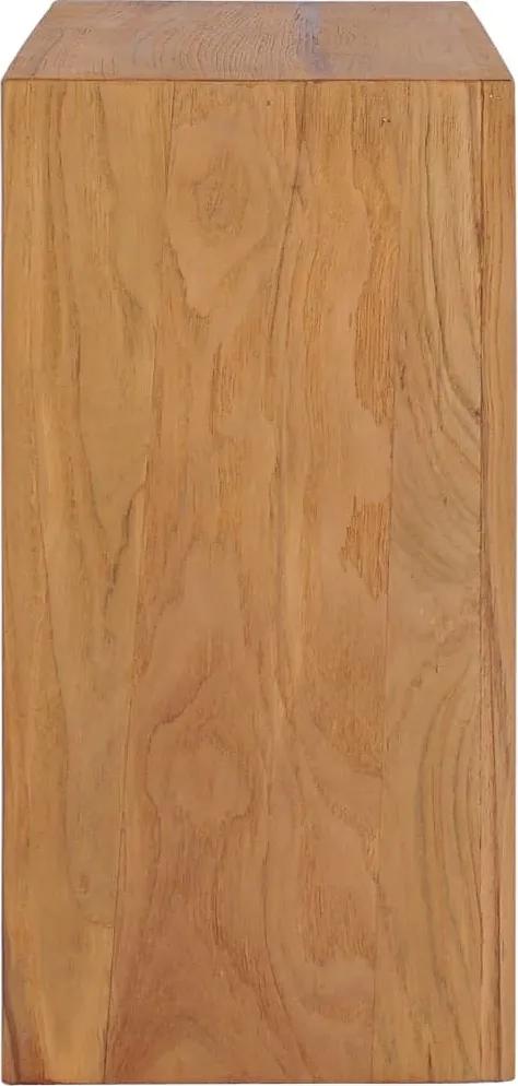 vidaXL Příborník 80 x 30 x 60 cm masivní teakové dřevo [282847]