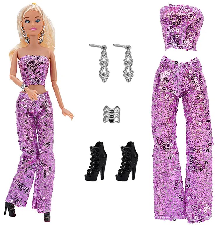 Šatičky pro panenku Barbie (30 cm) Barva: N