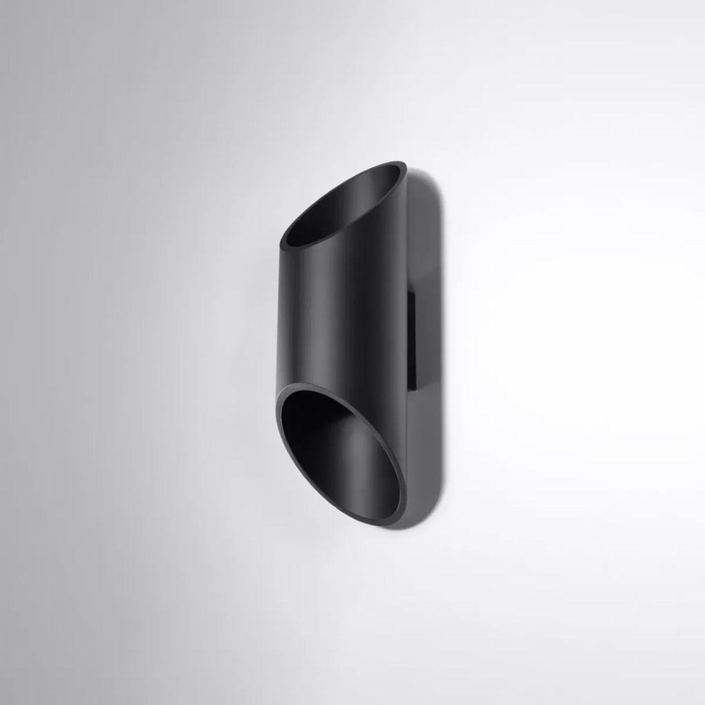 Sollux Lighting Nástěnné svítidlo PENNE 30 černé