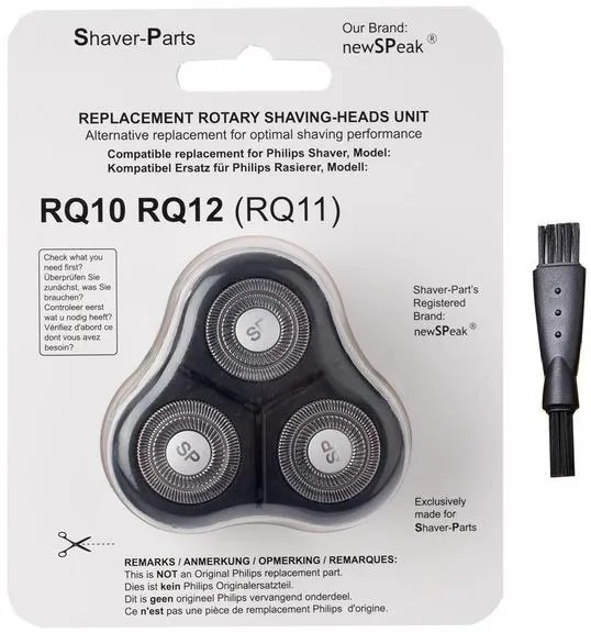 Shaver-Parts VÝMĚNNÁ CELÁ HLAVICE FRÉZKY RQ12, RQ10