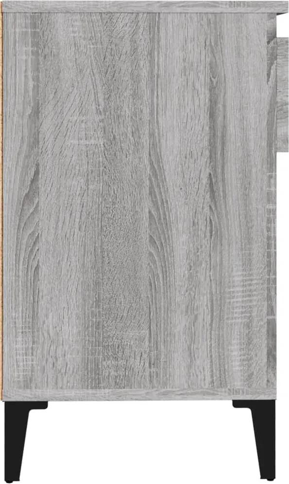 vidaXL Botník 102x36x60 cm kompozitní dřevo [821218] Barva: Bílá