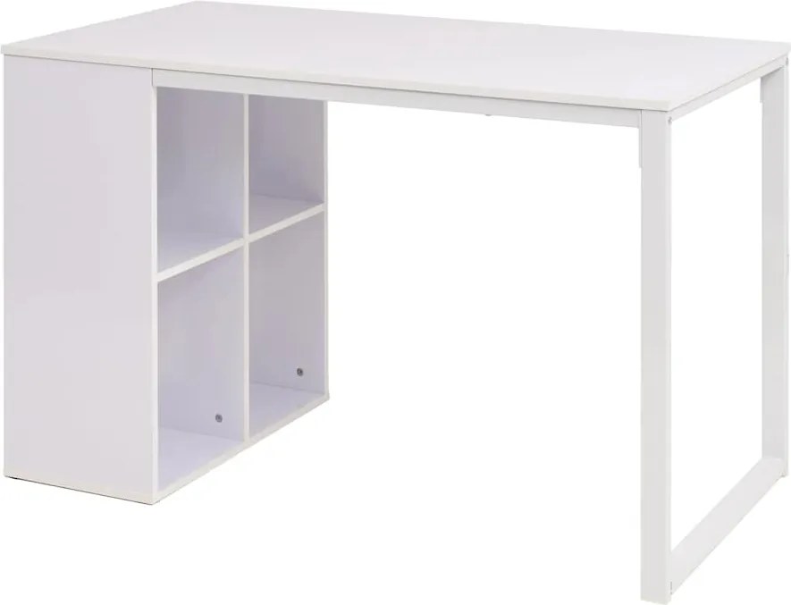 Psací stůl 120 x 60 x 75 cm bílý 245721
