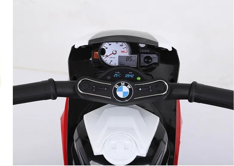 LEAN CARS Elektrická tříkolka motorka BMW S1000RR, červená