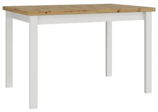 Rozkládací stůl Diesel 80 x 120/150 I, Barva dřeva: dub artisan - L, Barvy nožiček: Bíla