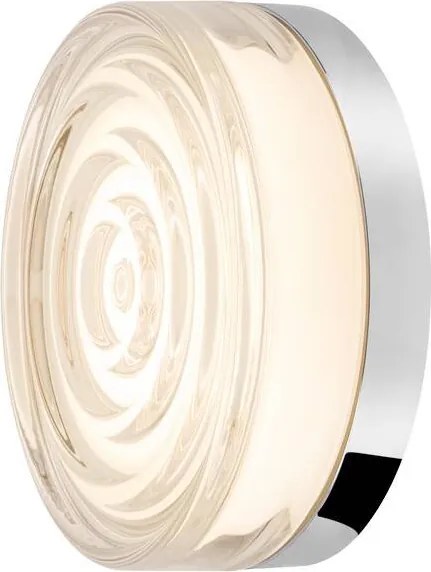 LA 1010211 CYFT WAVE XL Přisazené nástěnné a stropní svítidlo, 2700/3000/4000 K, 15 W, PHASE, 105°, IP65 černá / čirá - BIG WHITE (SLV)