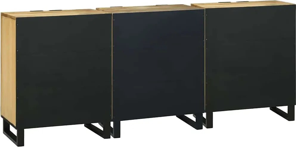 Sestava komody 3 ks Přírodní 180 x 33 x 75 cm 3310041