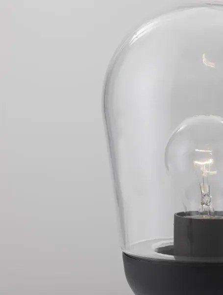 Venkovní zahradní lampa Omika B 15 tmavě šedé