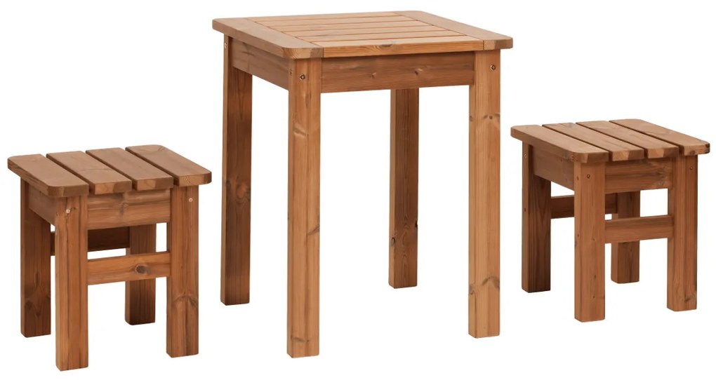 Dřevěná zahradní sestava PROWOOD z ThermoWood - SET S4 - Samostatný set