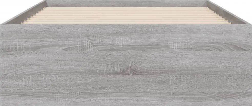 Rám postele se zásuvkami šedý sonoma 100 x 200 cm kompozit 3207292