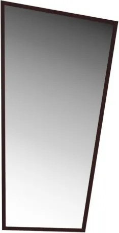 Nástěnné zrcadlo 100 x 50 cm pravé Wenge Magic