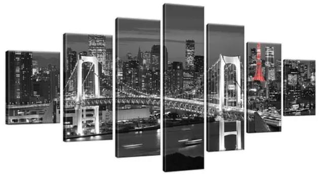 Tištěný obraz Duhový most Tokio 210x100cm 2390A_7A