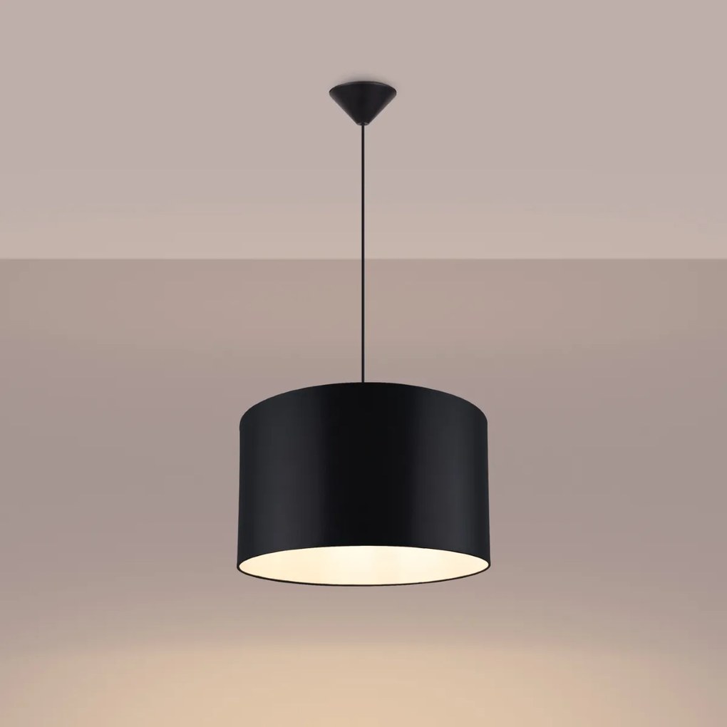 Sollux Lighting Závěsná lampa NOVA 40 černá