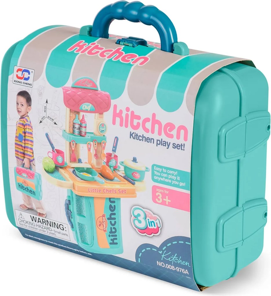 Dětská kuchyňka s kufříkem, Ricokids | 772901