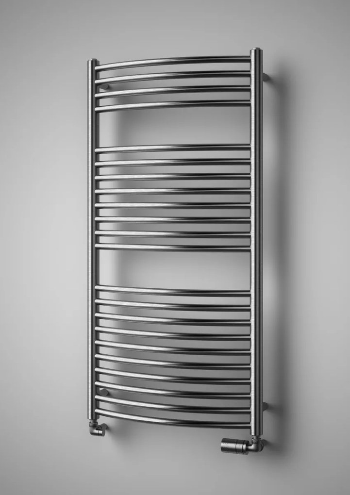 Isan Silla Radius Inox 1180 x 600 mm koupelnový radiátor nerez