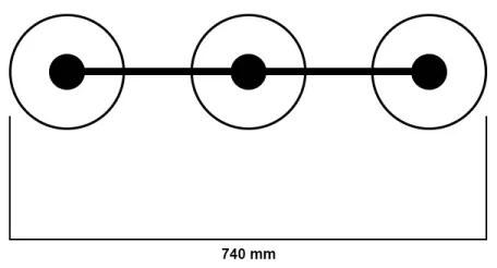 Jupiter 1171 - Závěsné svítidlo XSARA 3xE27/60W/230V