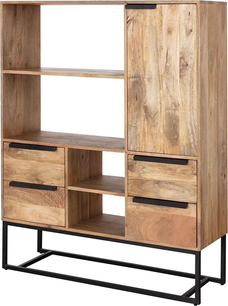 Knihovna Orm 110x35x142cm