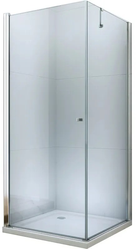 Mexen Pretoria sprchový kout 70x60cm, 6mm sklo, chromový profil-čiré sklo, 852-070-060-01-00