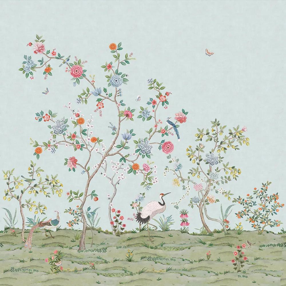 Eijffinger Vliesová květinová obrazová tapeta 309133 rozměry 2,79 x 2,8 m