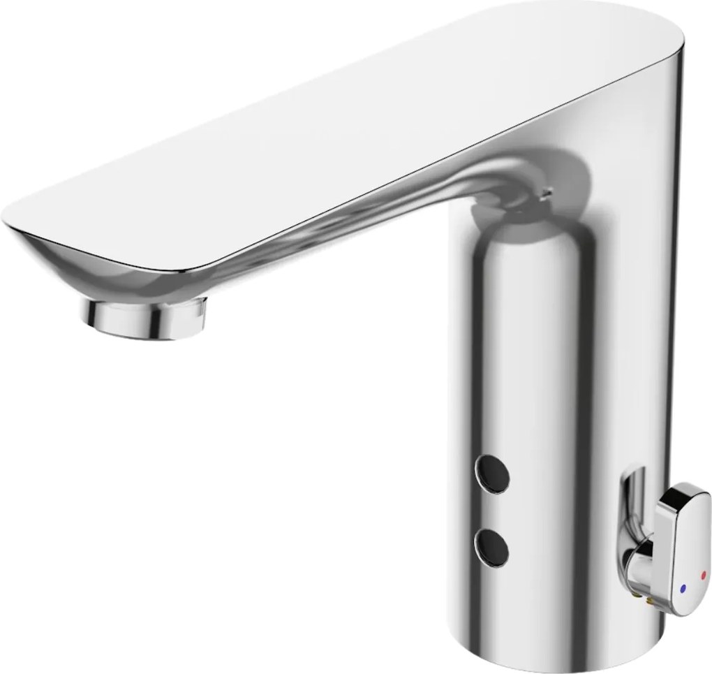 Invena Invena, BATERIE UMYWALKOWA BEZDOTYKOWA Z REGUL TEMPER SMART FLOW, 230, CHROM, INV-BD-00-001-V Leták: https://cloud.invena.pl/s/nnXaZKg3crBrRkz/download?path=%2FPliki%20do%20strony%20www%2FBD-00-001-V/Inne/BD-00-001-V-ulotka-PL…