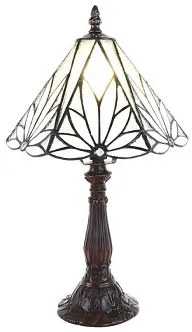 Stolní lampa Tiffany ART DECO Clayre &amp; Eef 5LL-6191