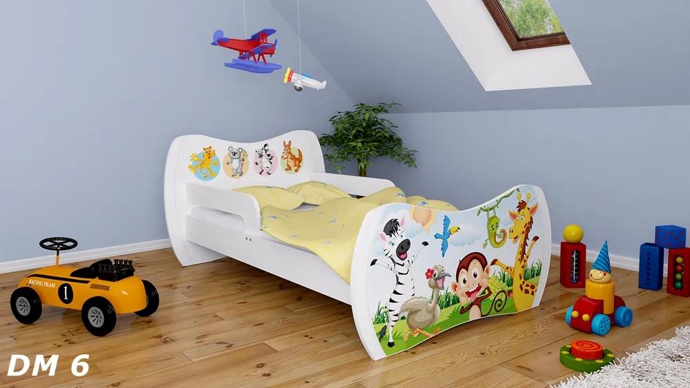 Dětská postel Dream vzor 06 140x70 cm