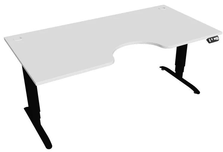 Hobis Motion Elektr. nastavitelný stůl 180x90 s pamětí - HOBIS ERGO MOTION MSE 3M 1800 Dekor stolové desky: bílá, Barva kovové podnože: černá