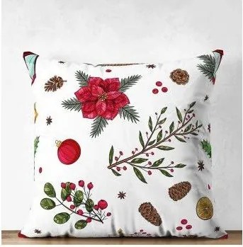 Povlak na polštář s vánočním motivem 43x43 cm Merry Christmas – Mila Home