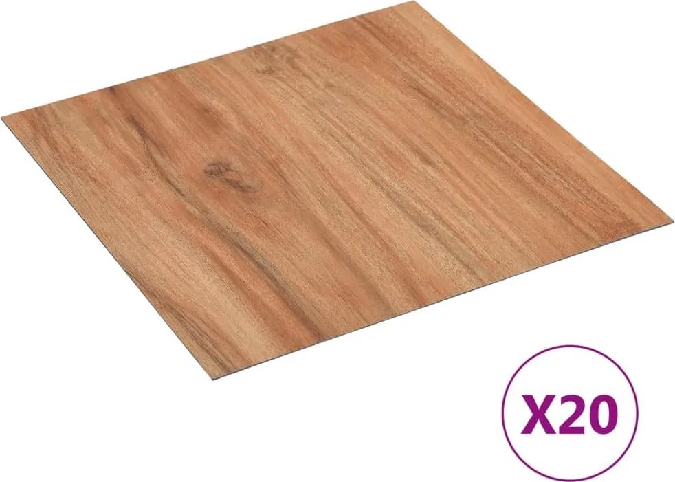 vidaXL Samolepicí podlahové desky 20 ks PVC 1,86 m² [330156] Barva: Šedá