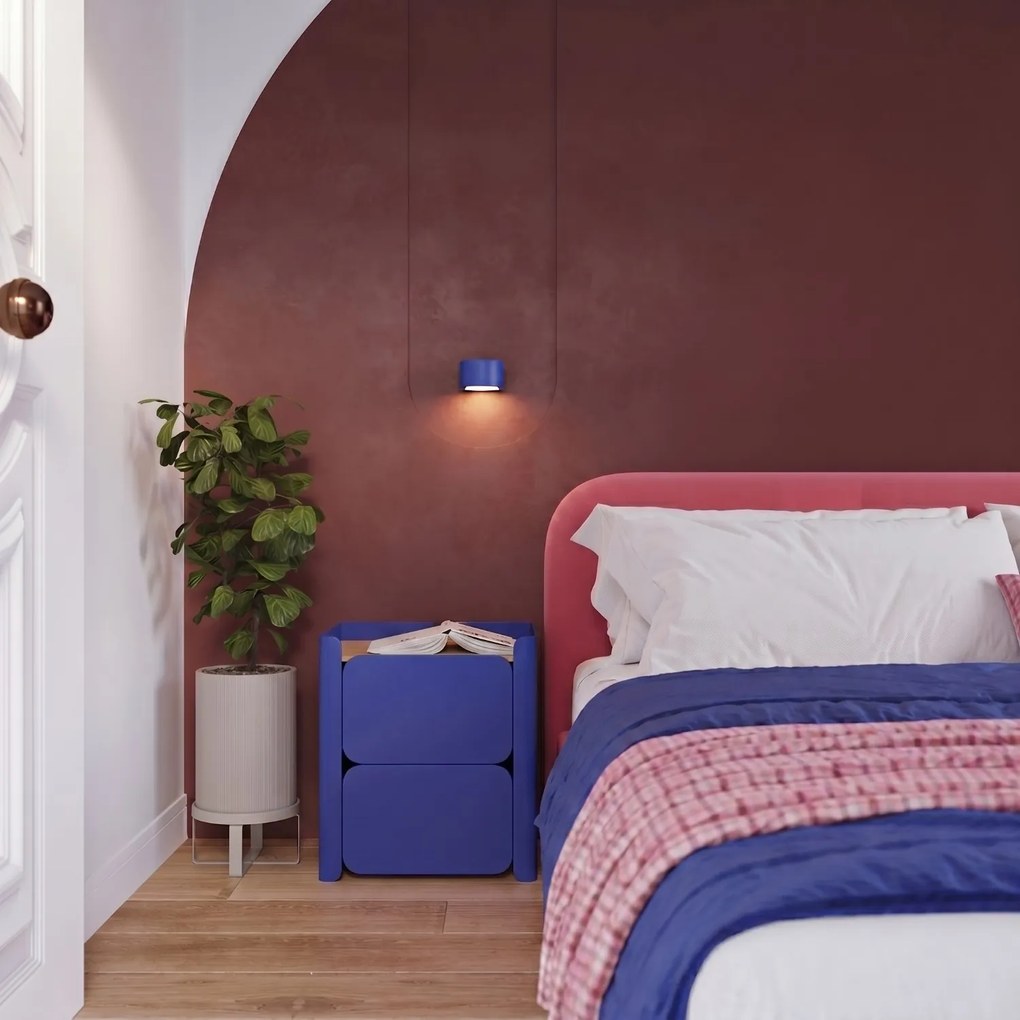 Sollux Lighting Nástěnné svítidlo MODO 1 ultramarínové GX53