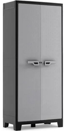 Zahradní plastová skříň KIS TITAN High Cabinet, šedá