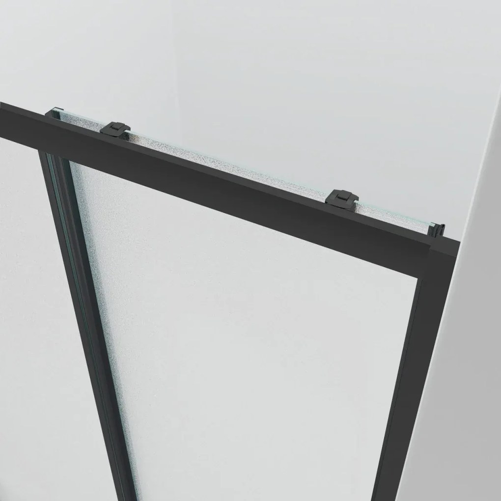 NICOL COMBI Black 90x70 grape Sprchový kout s posuvnými dveřmi