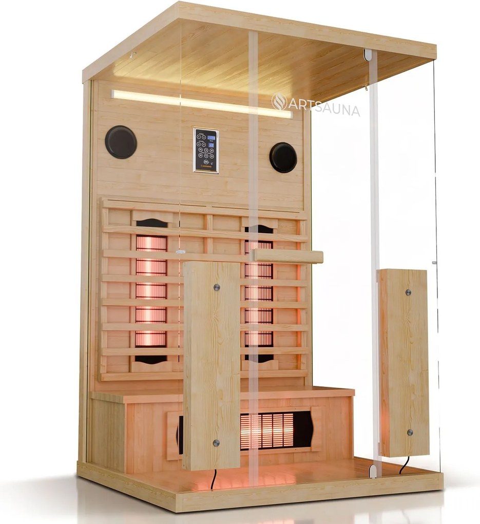 Artsauna Infrasauna Göteborg Velikost: 2 osoby