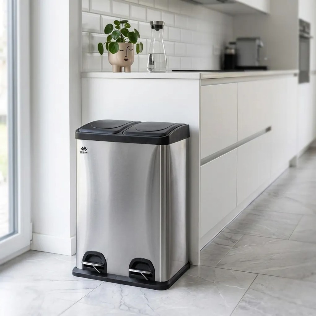 Brilanz Koš na tříděný odpad Savery, 2 x 20 l, 40 l