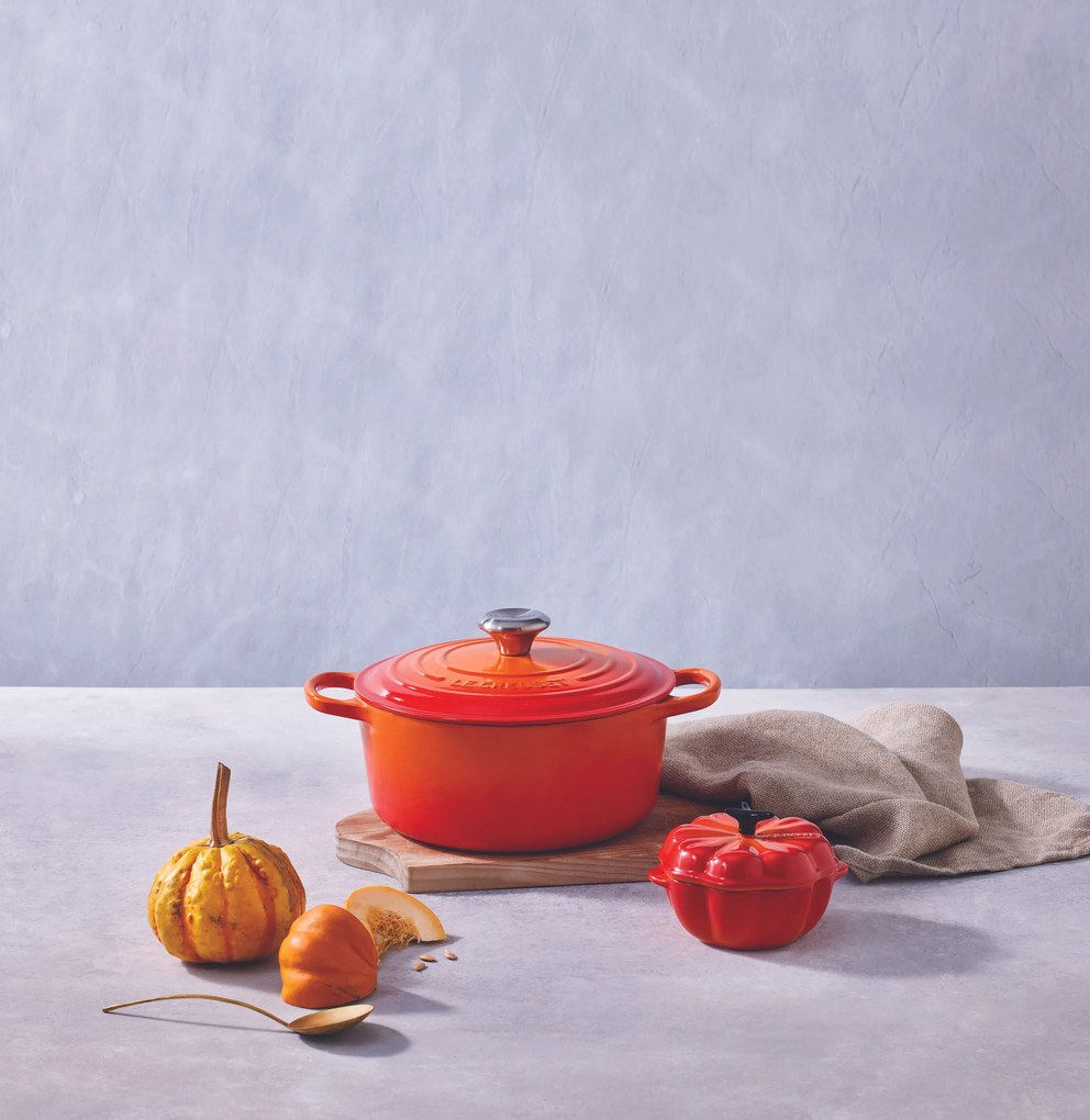 Pekáč Le Creuset Halloween dýně 300 ml béžový