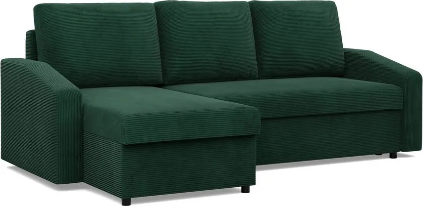 Rohová rozkládací sedací souprava Neo - zkosený bok - model 3