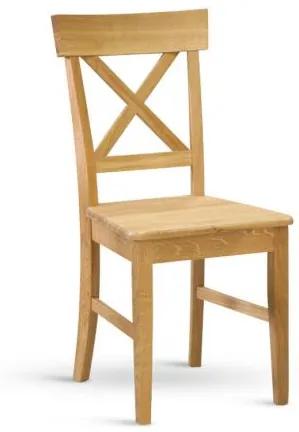 Stima Dubová židle OAK - dřevěný nebo čalouněný sedák sedák: DUB látka