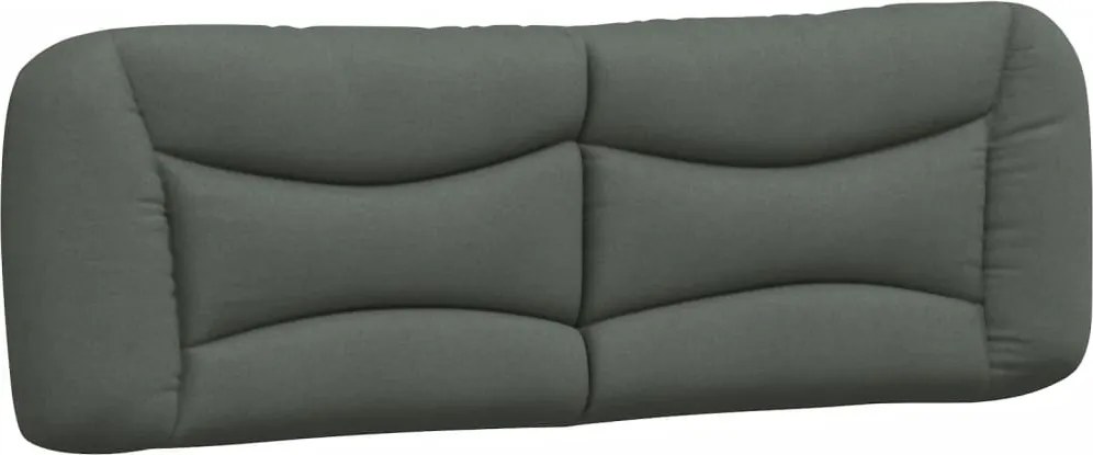Postel s matrací Hvar tmavě šedá 160 x 200 cm textil 3208542
