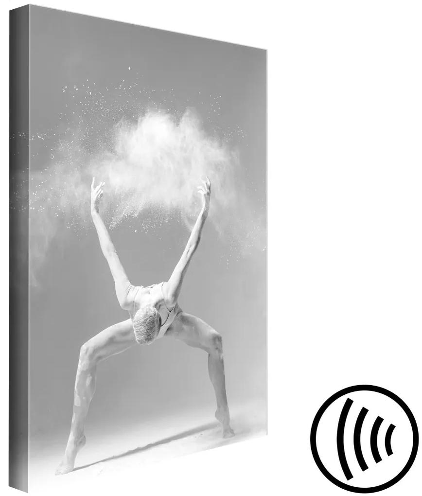 Obraz Expresivita v tanci (1-dílný) - Balet v černobílém provedení