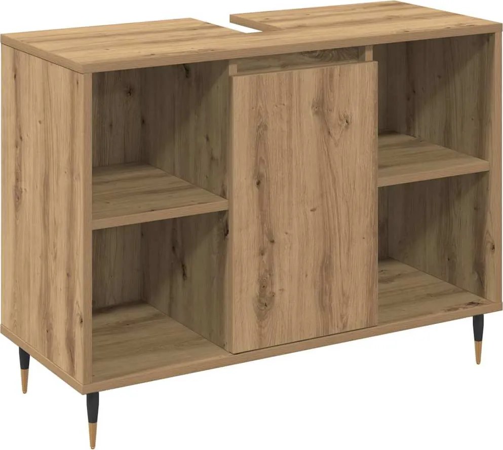 Sada koupelnového nábytku 3 ks Artisanový dub 30 x 30 x 180 cm 3378514
