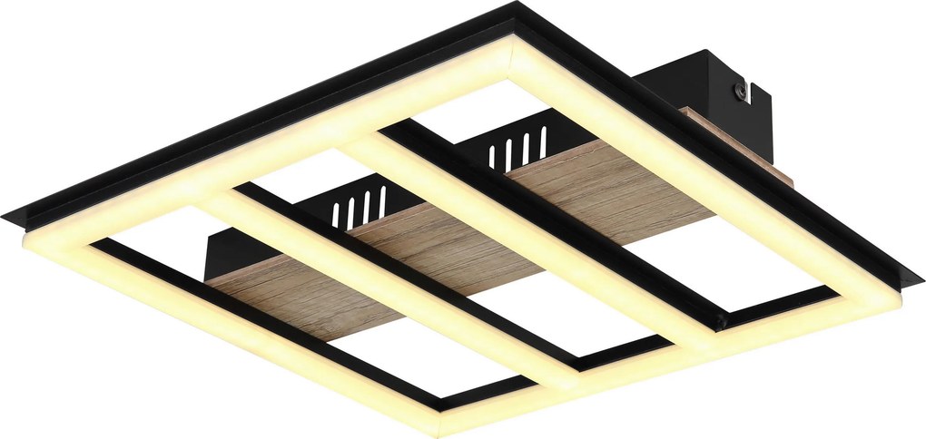 XXXLutz STROPNÍ LED SVÍTIDLO, 30/30/5.5 cm Globo - Online Only svítidla - 007326119101