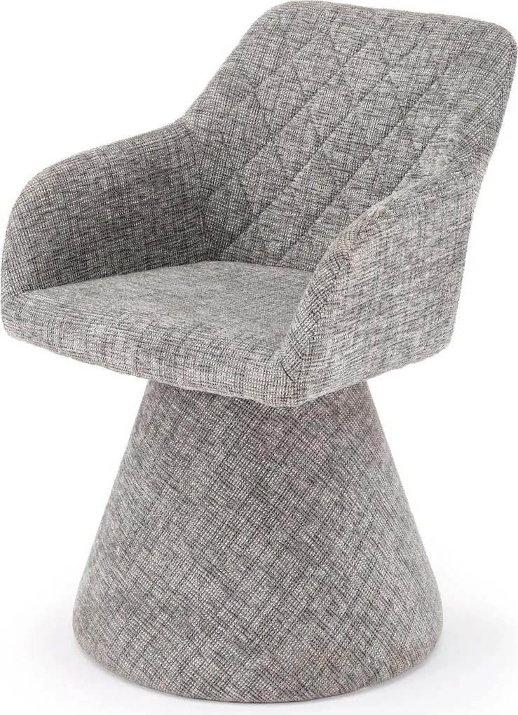 HALMAR K603 židle šedá
