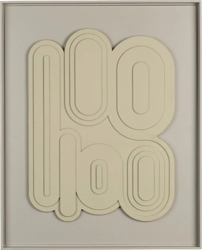 3D obraz s rámem 52x64 cm August – Zuiver