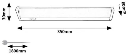 Rabalux 78057 - LED Podlinkové svítidlo EASY LIGHT LED/5W/230V 4000K bílá
