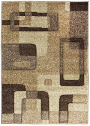 B-Line Zelený kusový koberec PORTLAND 1597AY3D 67x120 cm