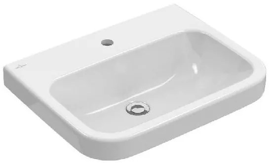 Villeroy & Boch Architectura - Umyvadlo 550x470 mm, bez přepadu, otvor pro baterii, alpská bílá 41885601