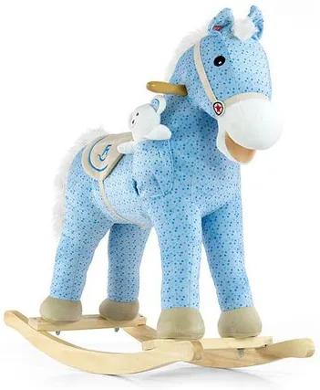 Houpací koník s melodií Milly Mally Pony modrý Barva: modrá